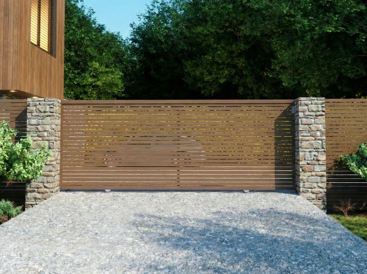 Sliding Gates | Blitz Glass